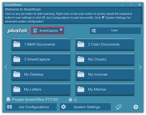 Using SmartCapture by Importing Electronic Document