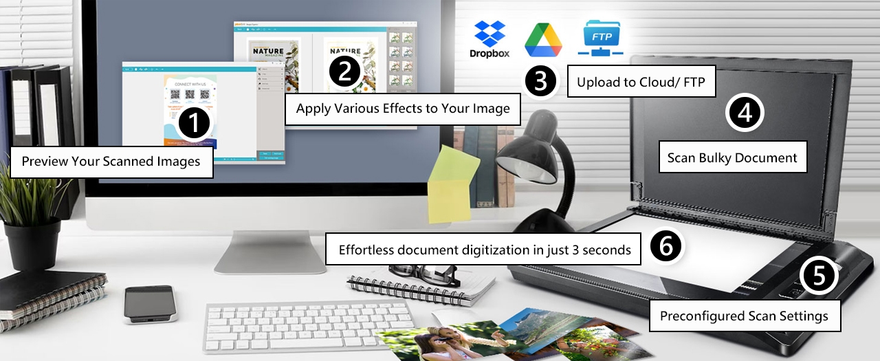 OpticSlim 2700 with Image Express Intutitve Scan with Image ...