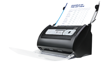 sheetfed scanner example