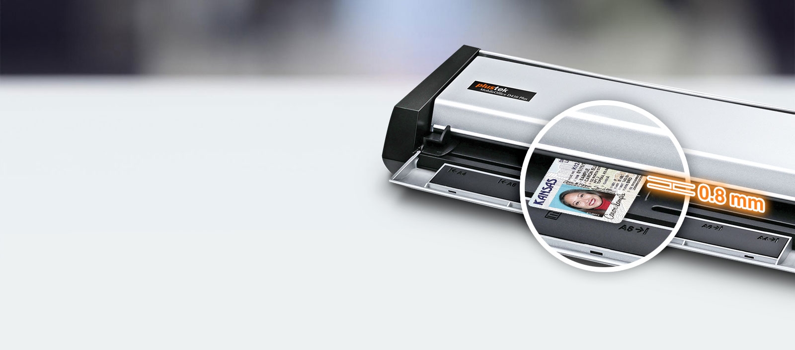 MobileOffice D430 Plus-Compact & Verstile Desktop Scanner | Plustek